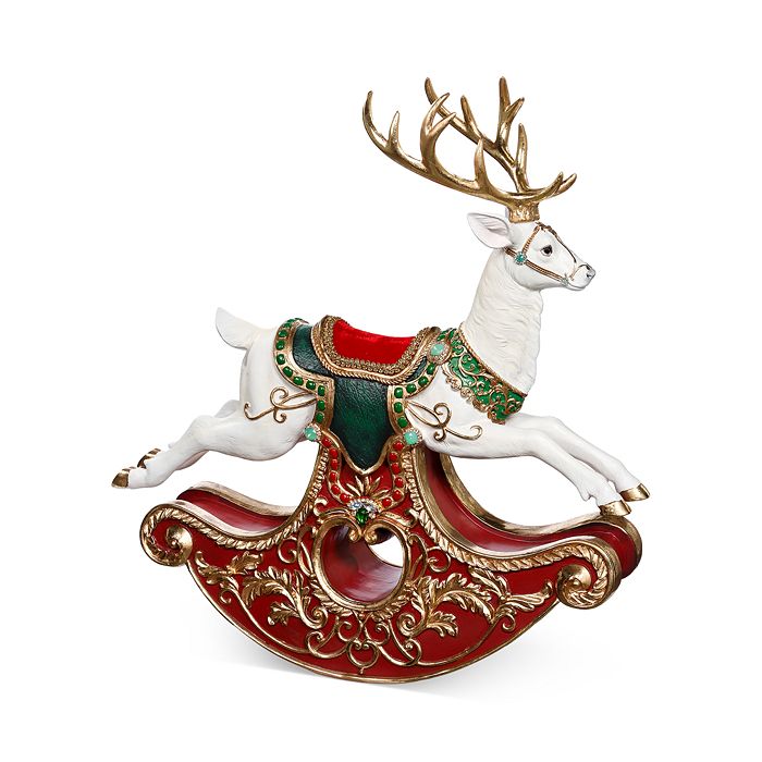 Mark Roberts Rocking Reindeer | Bloomingdale's