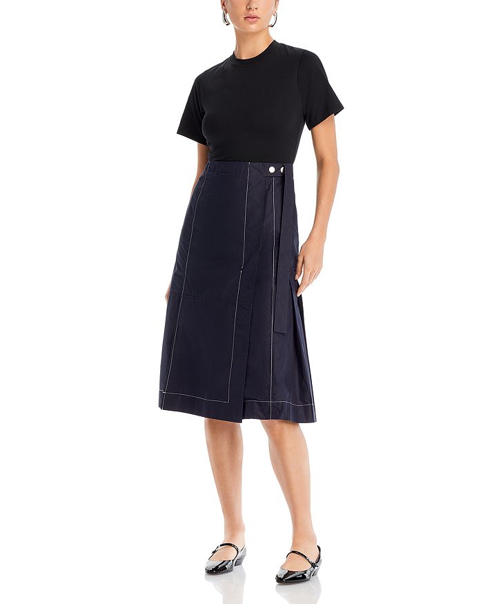 3.1 Phillip Lim Combo Tee Dress | Bloomingdale's