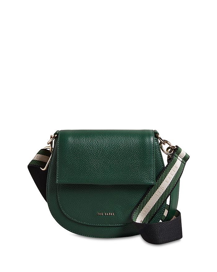 Ted Baker Daliai Leather & Webbing Crossbody Satchel | Bloomingdale's