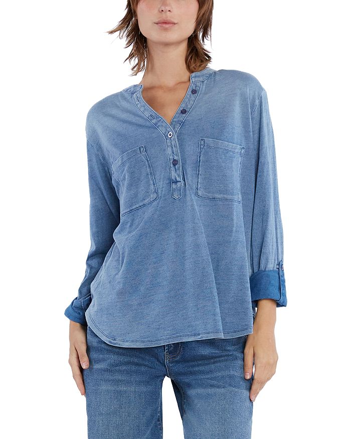 Billy T Fine Henley Top | Bloomingdale's