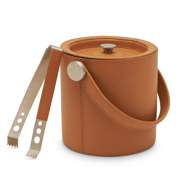 Blue Pheasant Brisbane Leather Ice Bucket | Bloomingdale's