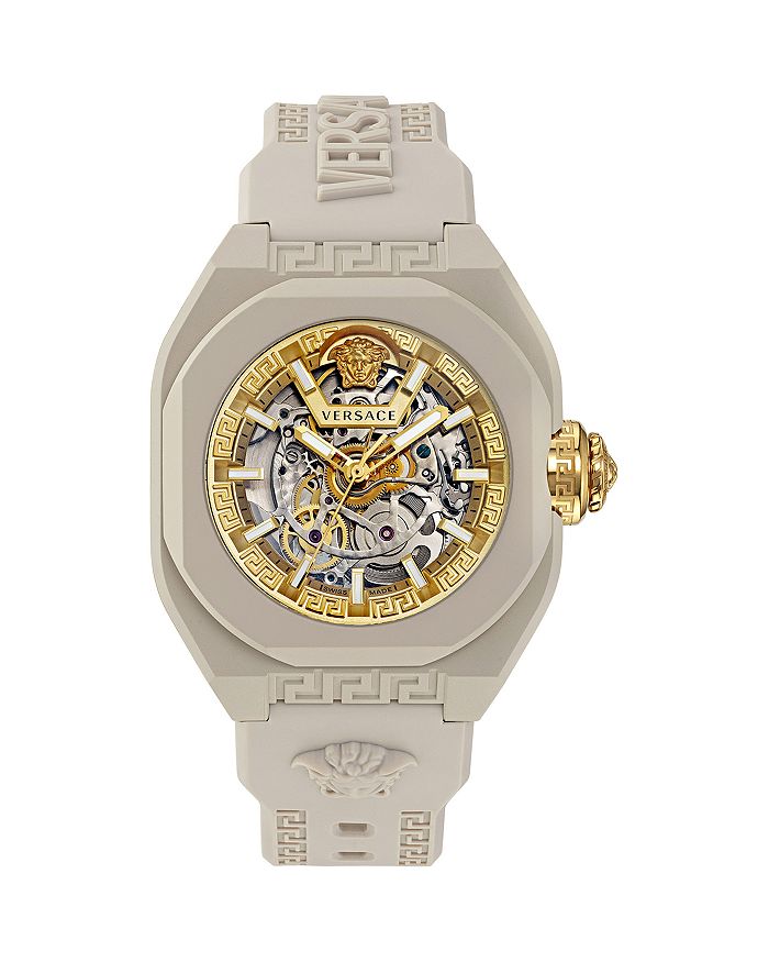 Versace V-Legend Skeleton Watch, 42mm | Bloomingdale's