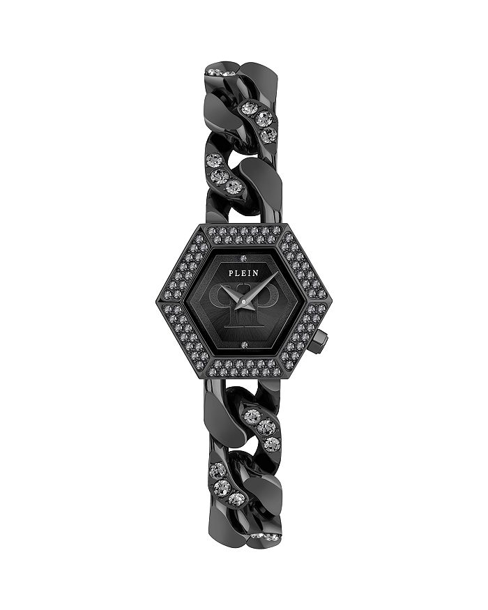 PHILIPP PLEIN Hexagon Groumette Watch, 28mm | Bloomingdale's