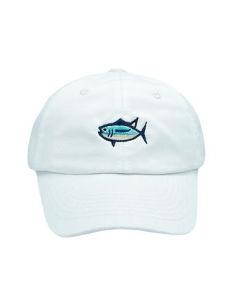 Bits & Bows Boys' Fish Baseball Hat in White - Little Kid | Bloomingdale's