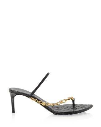 Bottega Veneta Women's Women's Andiamo High Heel Thong Sandals ...