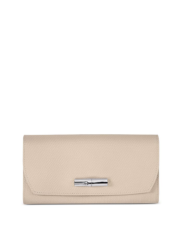 Longchamp Leather Continental Wallet | Bloomingdale's