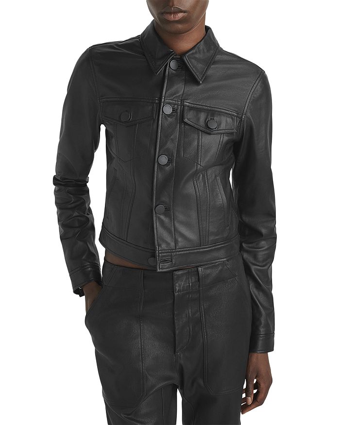 rag & bone Debbie Leather Jacket | Bloomingdale's