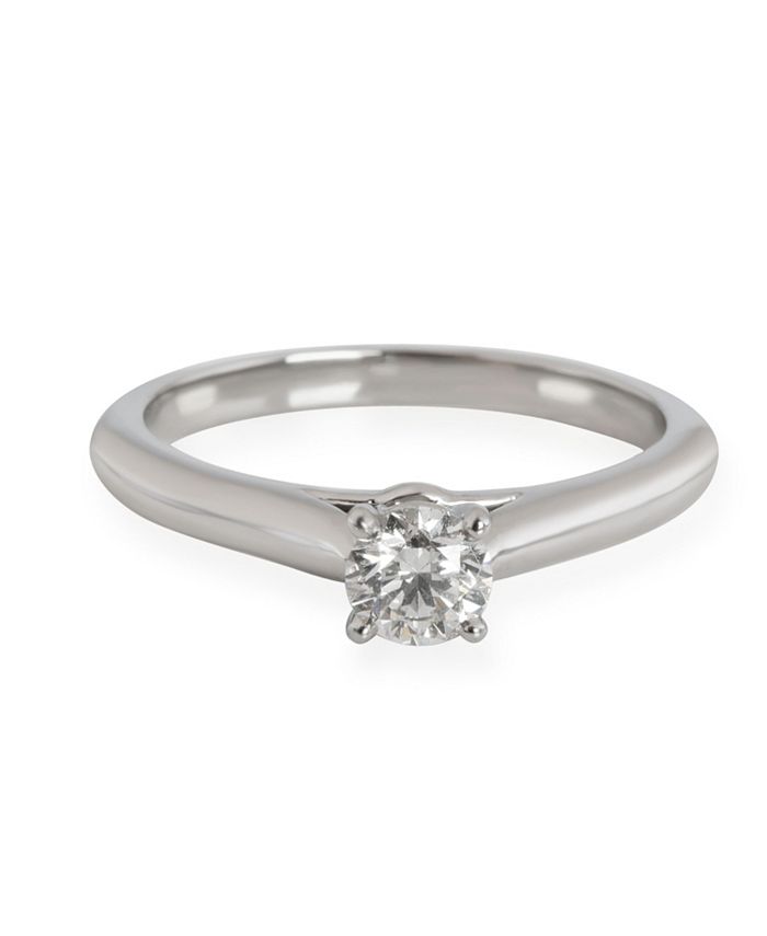Pre-Owned Cartier 1895 Diamond Engagement Ring in Platinum | Bloomingdale's