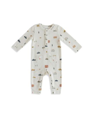 Pehr Unisex Rush Hour Patch Pocket Coverall - Baby | Bloomingdale's