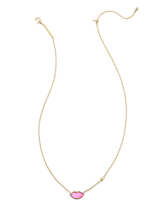Kendra Scott Lips Pendant Necklace, 18" | Bloomingdale's
