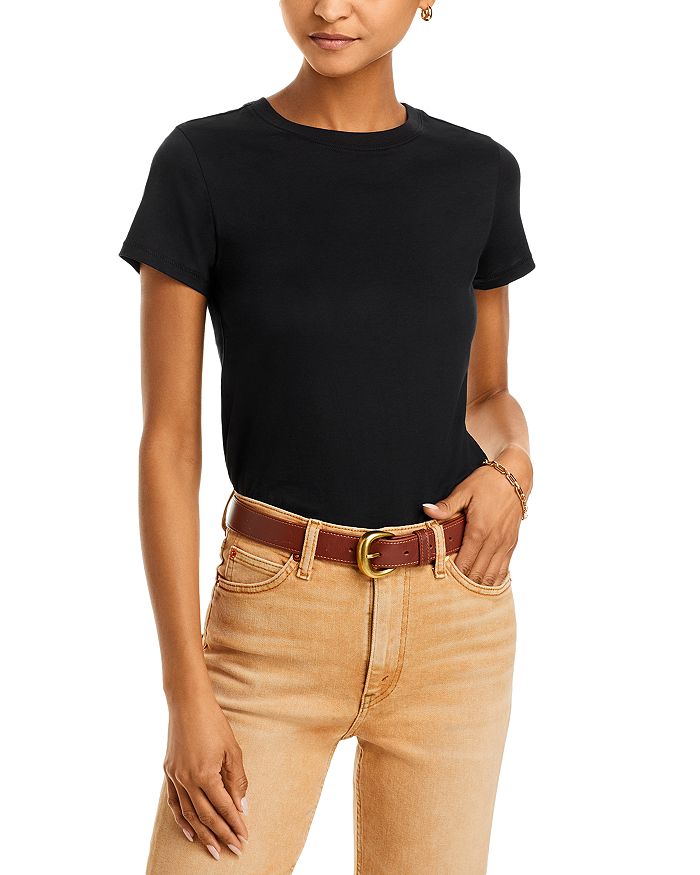 FRAME Fitted Crewneck Tee | Bloomingdale's