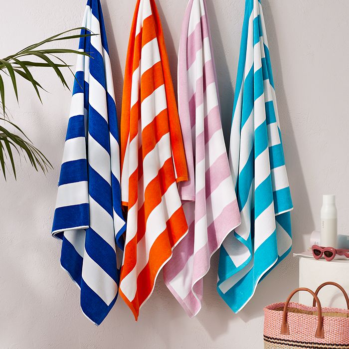 AQUA Cabana Stripe Beach Towel - 100% Exclusive | Bloomingdale's