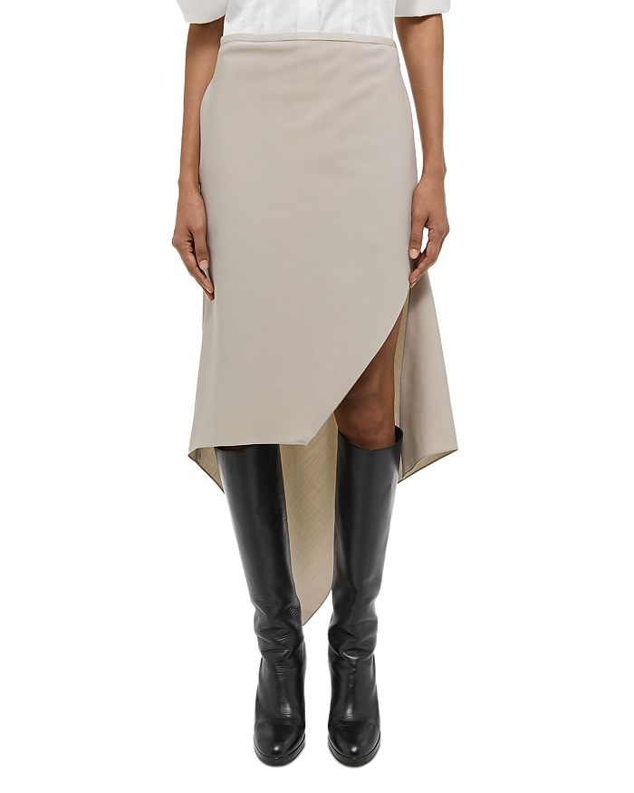 Helmut Lang Scarf Hem Skirt | Bloomingdale's