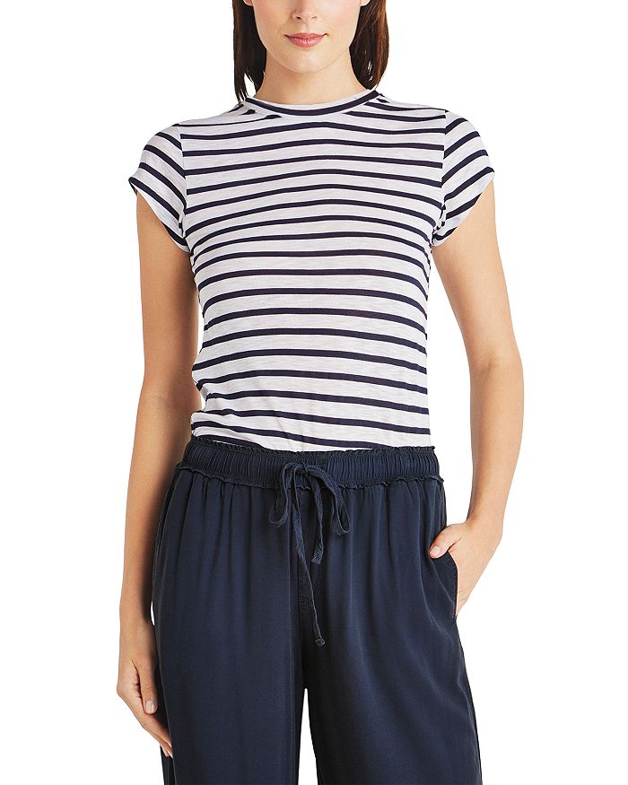 Splendid Nautical Stripe Crewneck Tee | Bloomingdale's