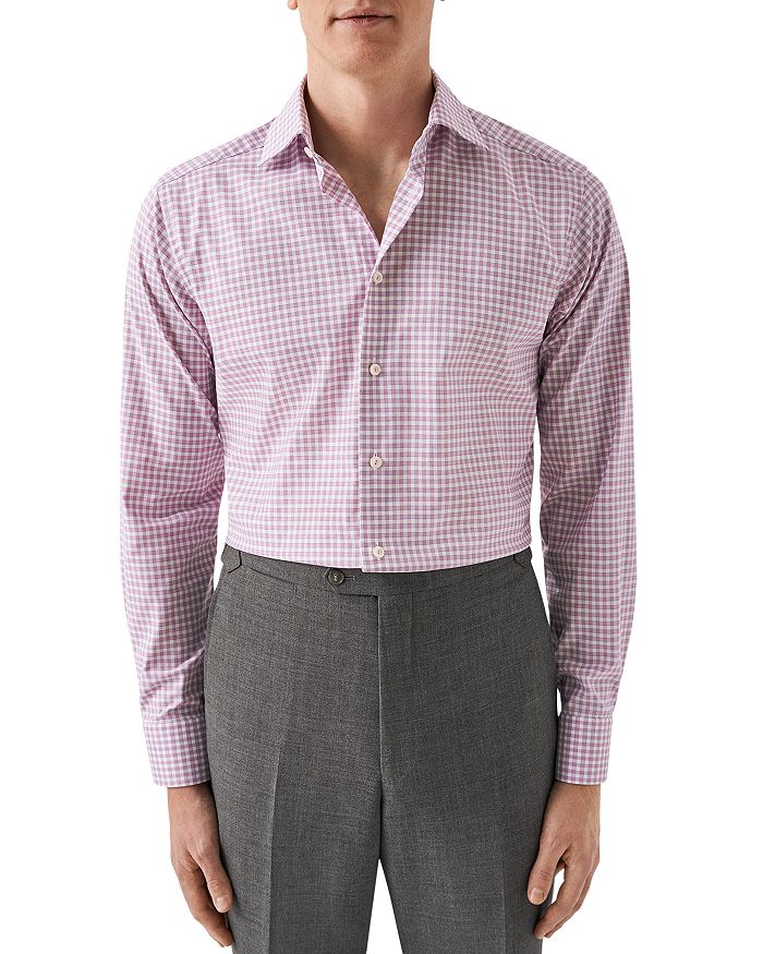 Eton Slim Fit Check Dress Shirt | Bloomingdale's