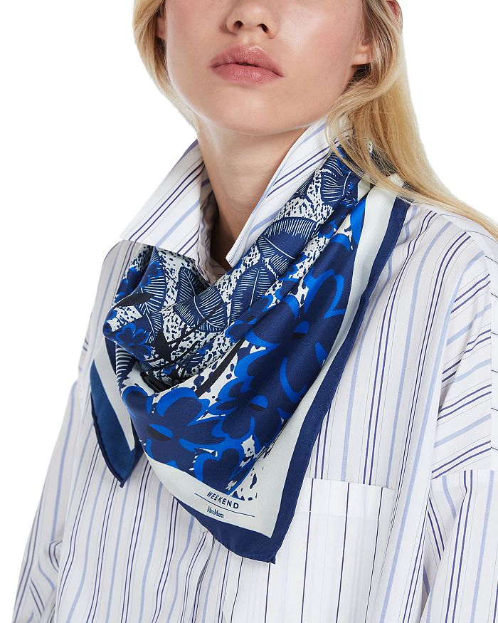 Weekend Max Mara Panaro Silk Scarf | Bloomingdale's