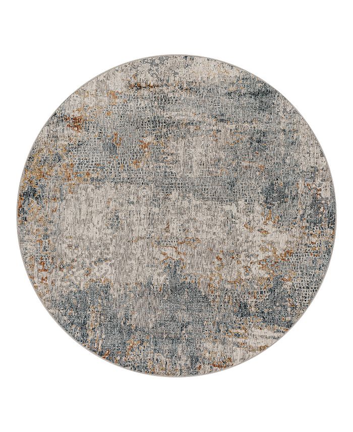 Surya Cardiff CDF-2305 Round Area Rug, 5'3" x 5'3" | Bloomingdale's