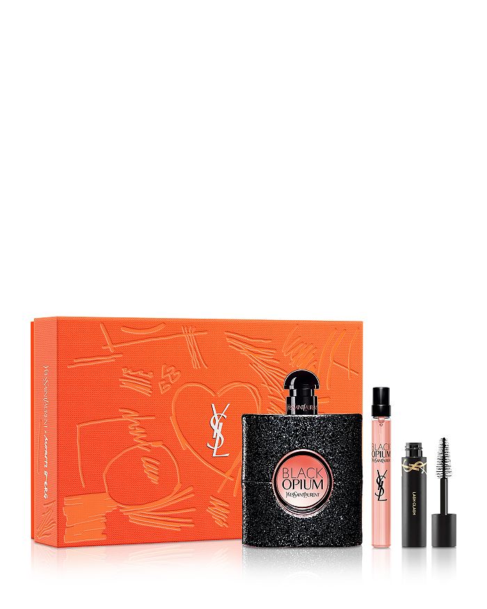 Yves Saint Laurent Black Opium Eau de Parfum Deluxe Gift Set ($195 ...