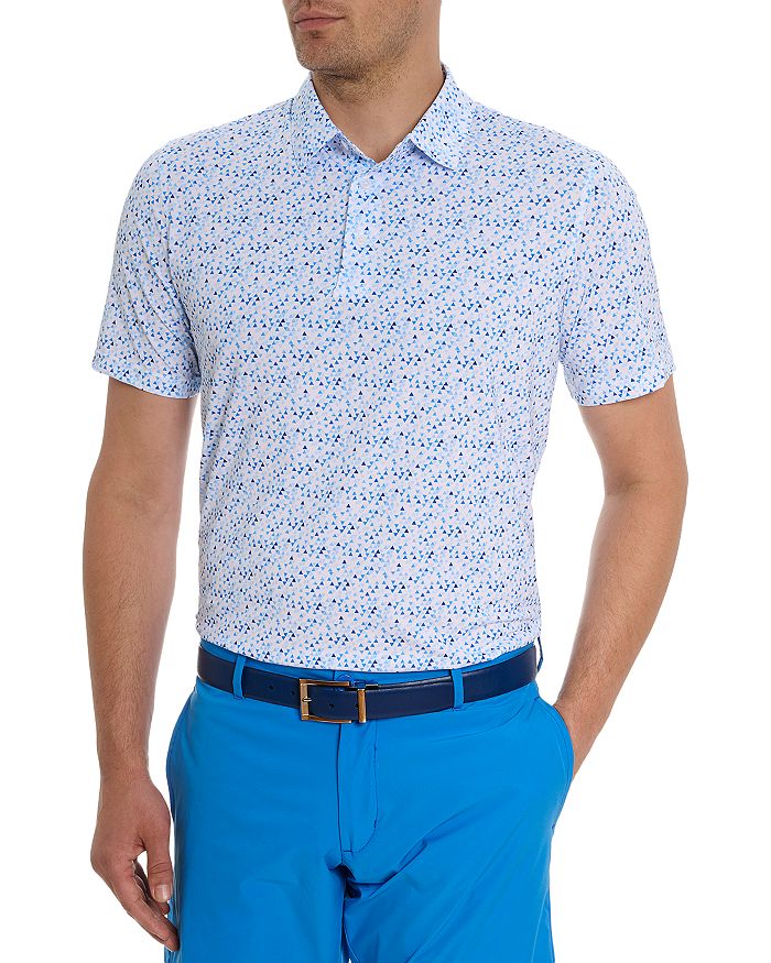 Robert Graham Calder Printed Knit Polo | Bloomingdale's