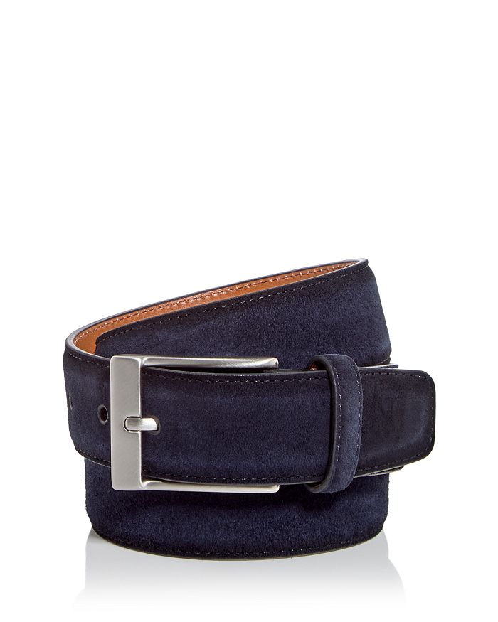 Magnanni Telante Suede & Leather Belt | Bloomingdale's