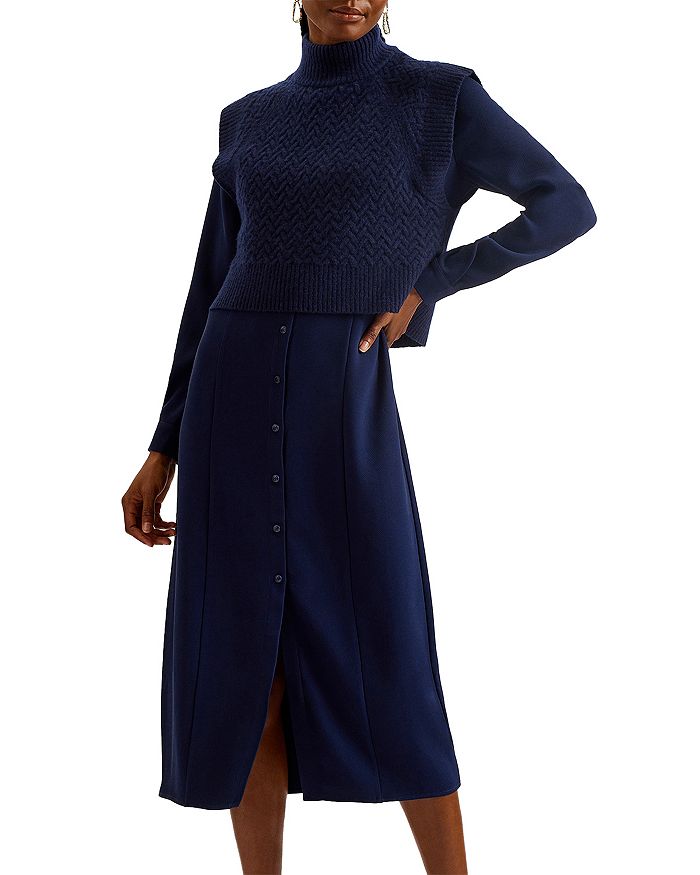 Ted Baker Layered Look Shirt Dress | Bloomingdale's