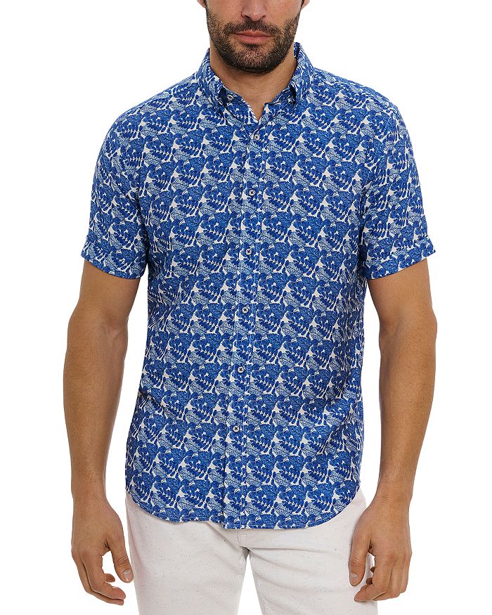 Robert Graham Henrik Printed Short Sleeve Shirt | Bloomingdale's