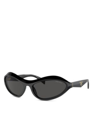 Prada Swing Oval Sunglasses, 63mm | Bloomingdale's