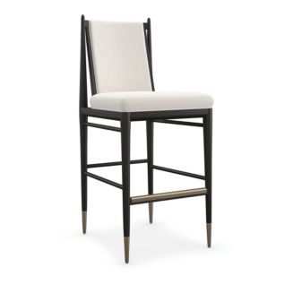 Caracole Unity Dark Bar Stool | Bloomingdale's
