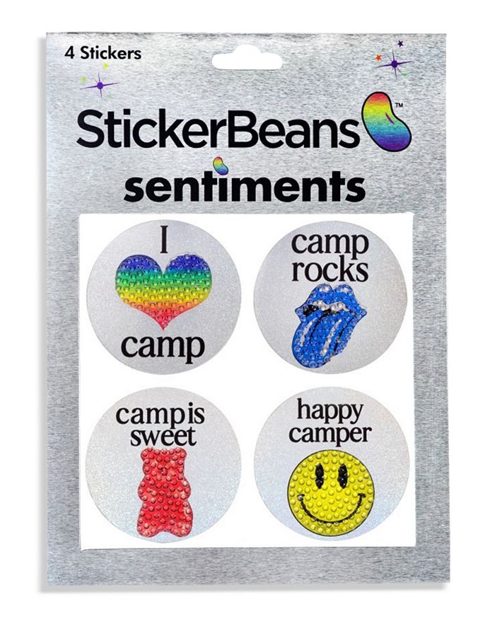 StickerBeans Camp Stickers, Set of 4 | Bloomingdale's