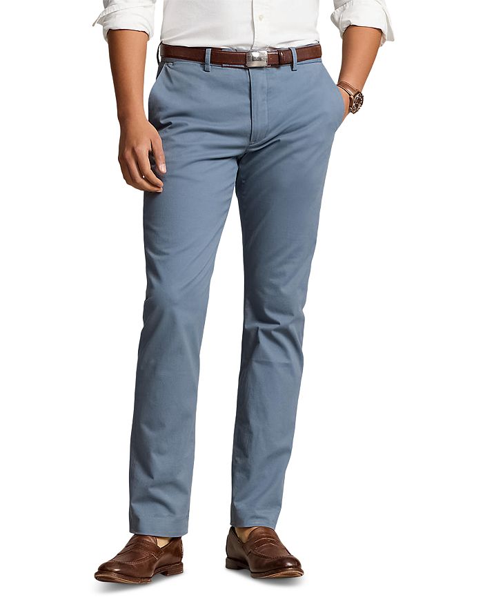 Polo Ralph Lauren Stretch Straight Fit Twill Pants | Bloomingdale's