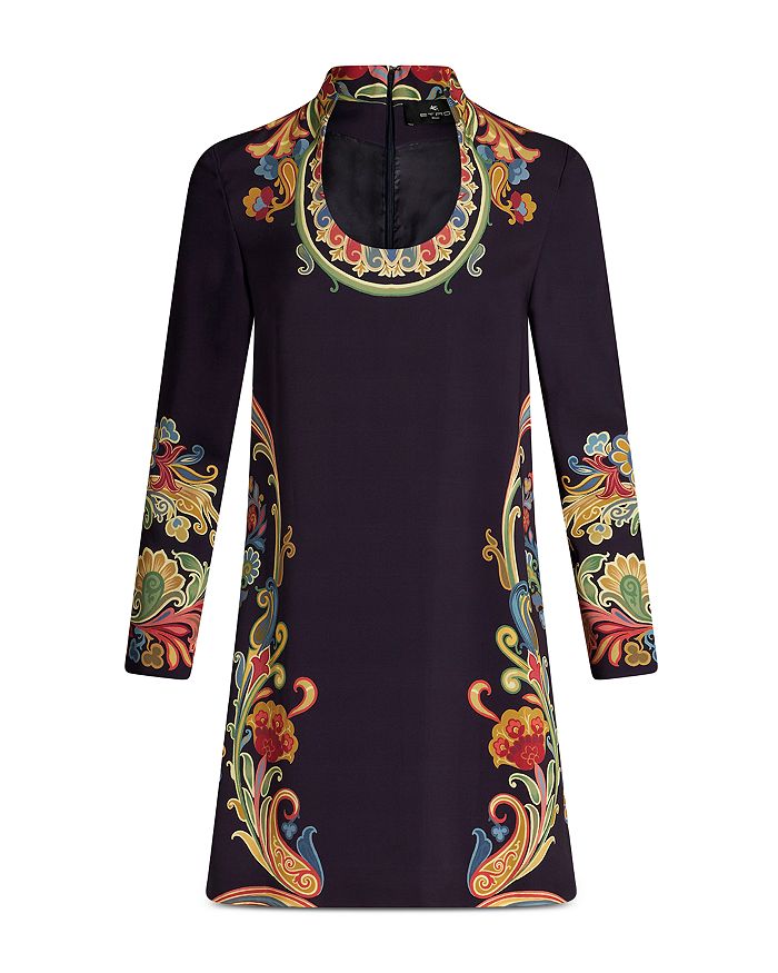 Etro Printed Mini Dress | Bloomingdale's