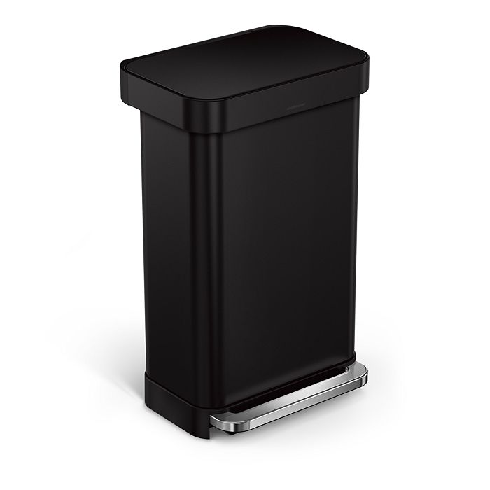 simplehuman 45L Rectangular Step Trash Can | Bloomingdale's
