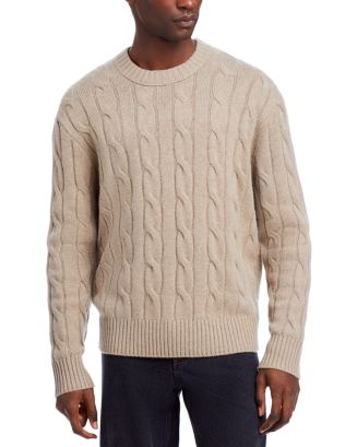 FRAME Cashmere Cable Knit Sweater | Bloomingdale's
