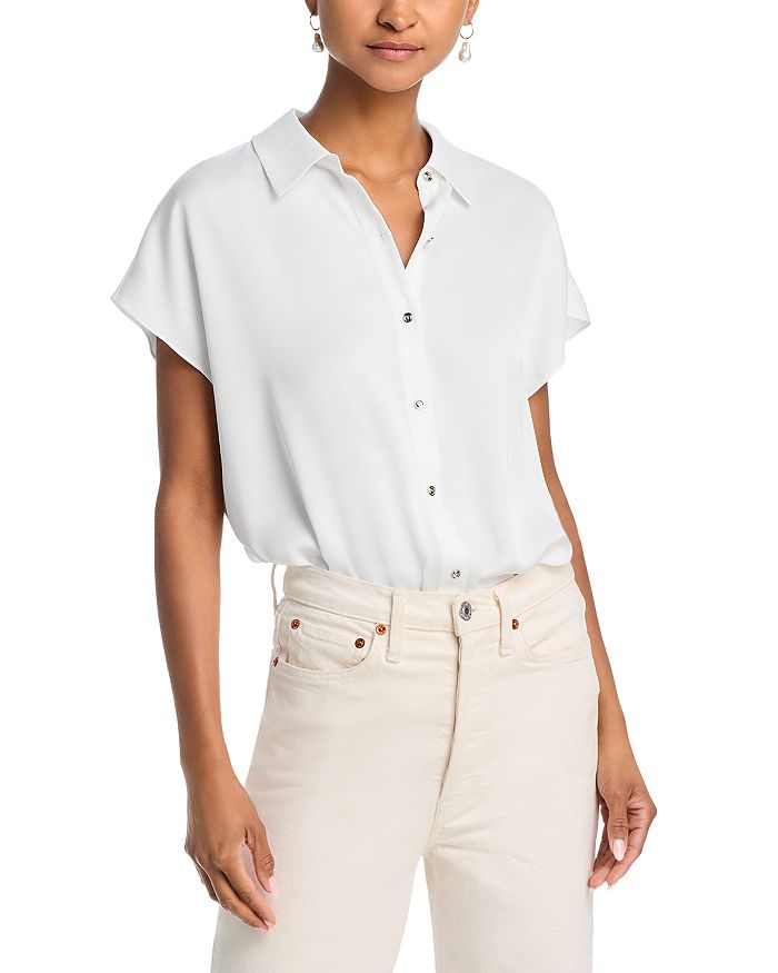 Ramy Brook Lucinda Button Up Bodysuit | Bloomingdale's