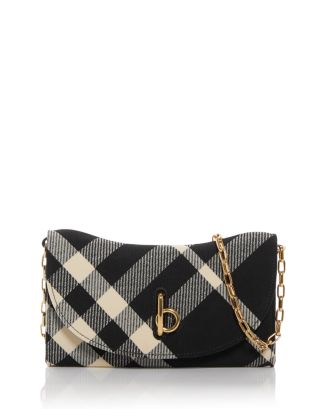 Burberry Rocking Horse Check Wallet On Chain | Bloomingdale's