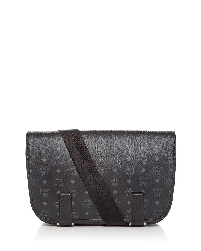 MCM Aren Visetos Medium Messenger Bag | Bloomingdale's