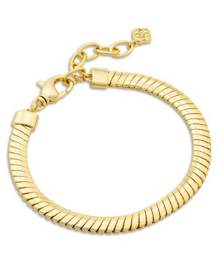 Kendra Scott Lex Omega Chain Bracelet in 14K Gold Plated | Bloomingdale's