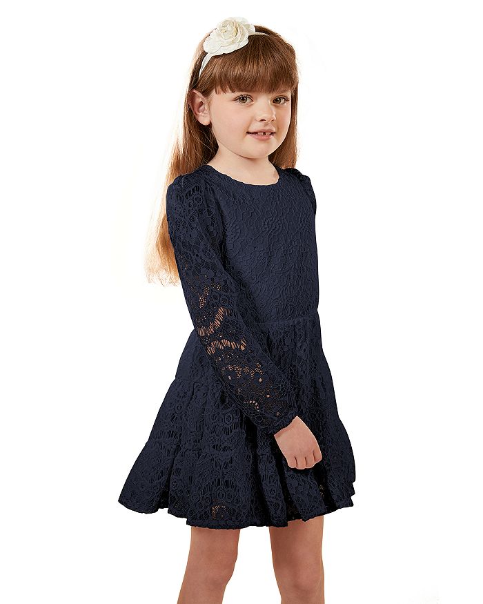 Bardot Junior Girls' Sienna Tiered Lace Mini Dress - Little Kid, Big ...
