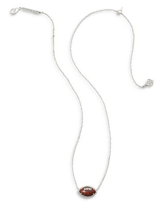 Kendra Scott Football Pendant Necklace, 19" | Bloomingdale's
