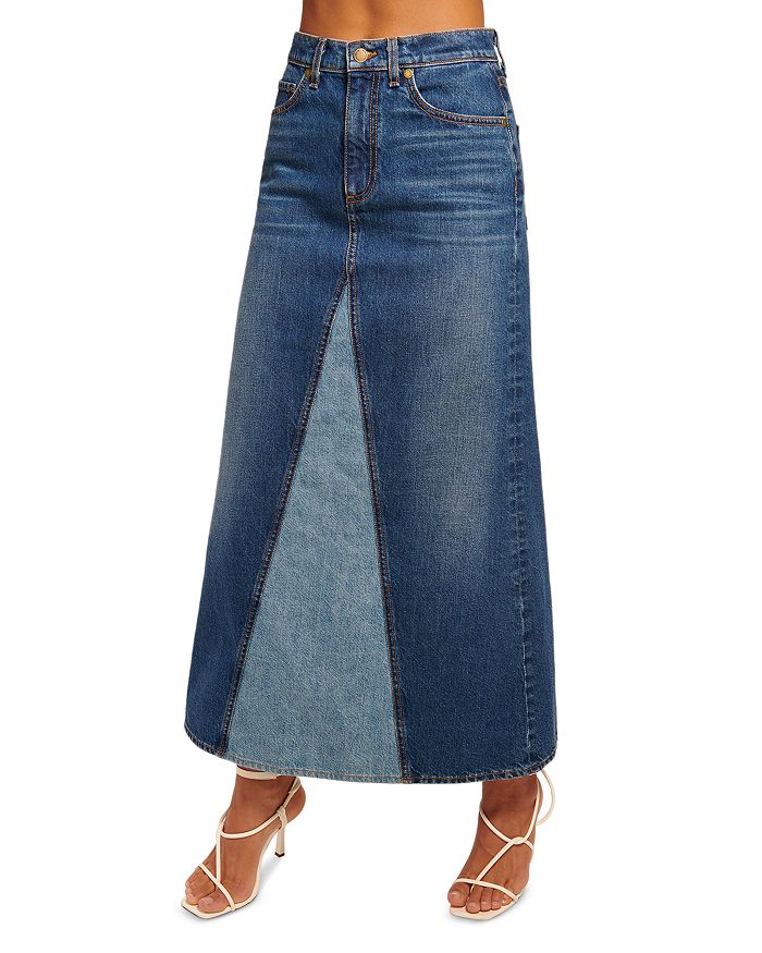 Ramy Brook Jannie Denim Maxi Skirt | Bloomingdale's