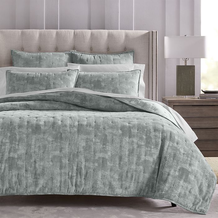 Hudson Park Collection Textured Chenille Coverlet, Full/Queen ...