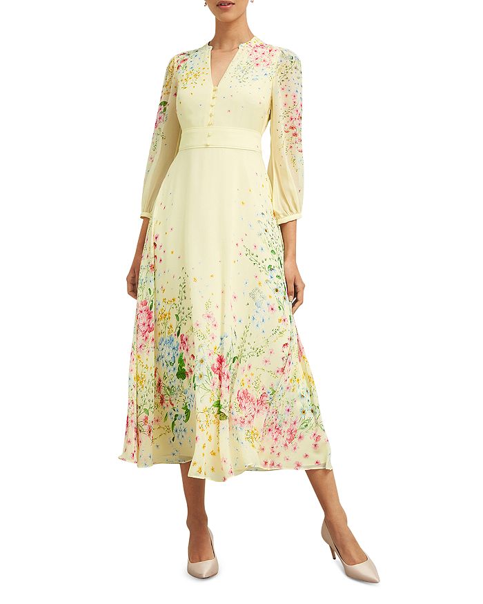 HOBBS LONDON Emma Silk Dress | Bloomingdale's