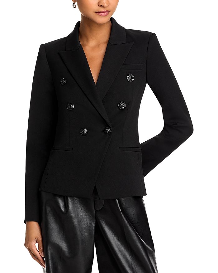 L'AGENCE Marie Double Breasted Blazer | Bloomingdale's