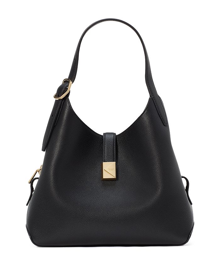 kate spade new york Deco Pebbled Leather Small Crossbody Tote ...