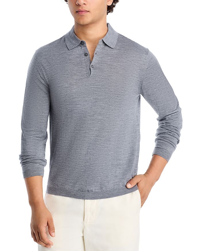 Jack Victor Redfern Merino Wool, Silk & Cashmere Polo Sweater ...