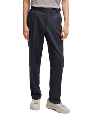 BOSS BOSS Port Pleats Trousers | Bloomingdale's