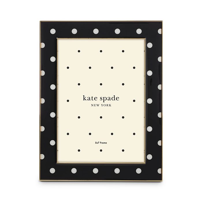 kate spade new york Sitting Pretty 5" x 7" Dot Frame | Bloomingdale's