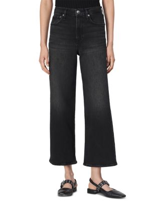 rag & bone Andi High Rise Wide Leg Ankle Jeans in Cornelia | Bloomingdale's
