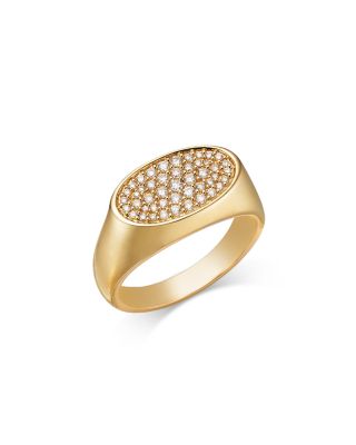 Click here for Bloomingdales Fine Collection Mens Ring in 14K Yel... prices