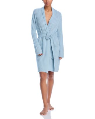 Arlotta Cashmere Chevron Short Robe | Bloomingdale's